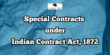 Special Contracts under Indian Contract Act, 1872 - Lawgical Shots